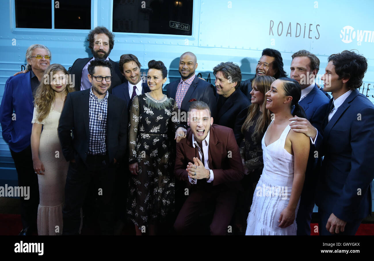 Premiere For Showtime's "Roadies" Featuring: Cast Where: Los Angeles ...