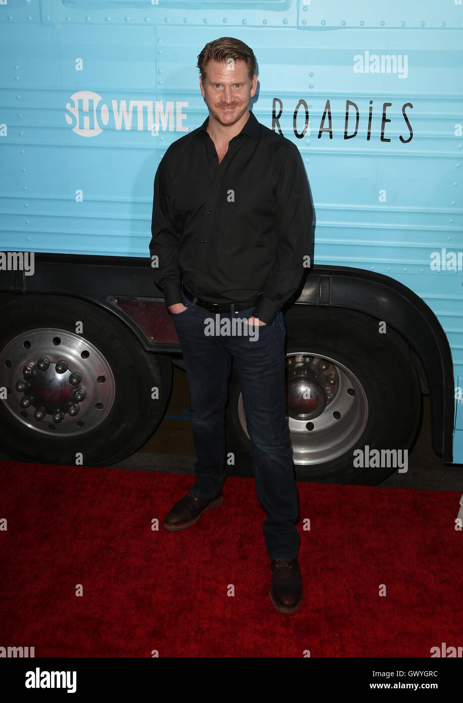 Premiere For Showtime's "Roadies" Featuring: Dash Mihok Where: Los ...