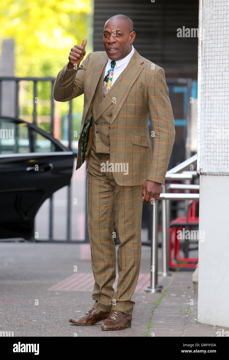 Frank Bruno outside ITV Studios Featuring: Frank Bruno Where: London ...