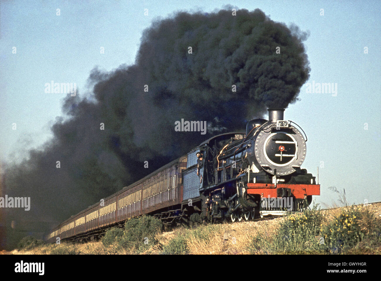 South african class train hi-res stock photography and images - Alamy