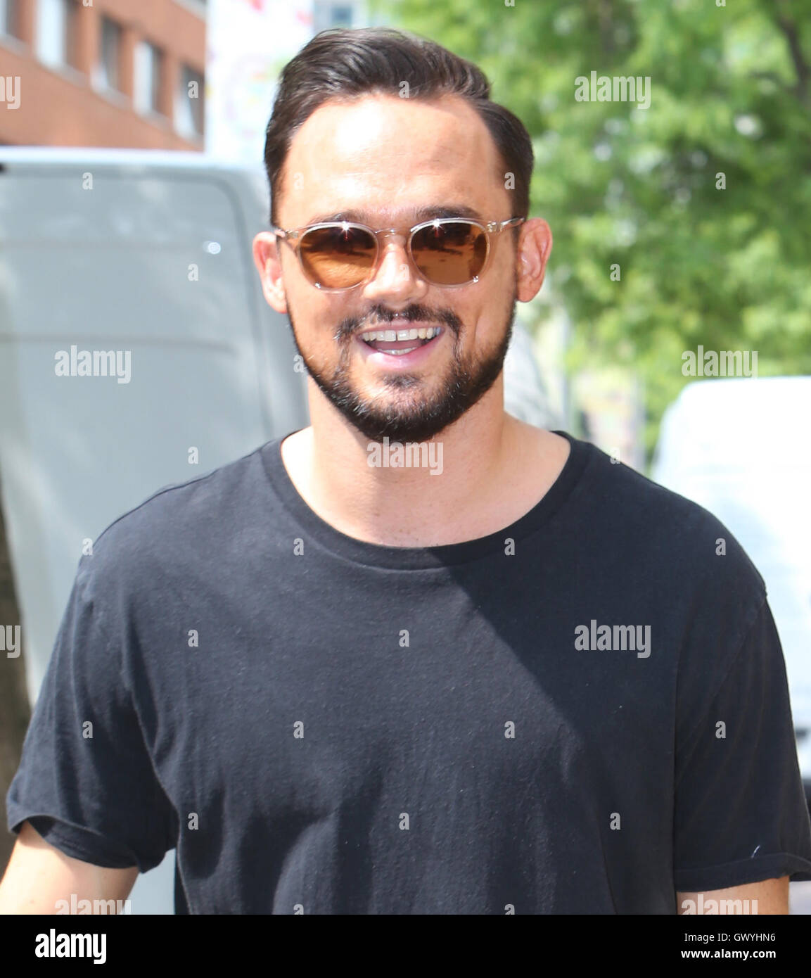Gareth Gates outside ITV Studios Featuring: Gareth Gates Where: London ...
