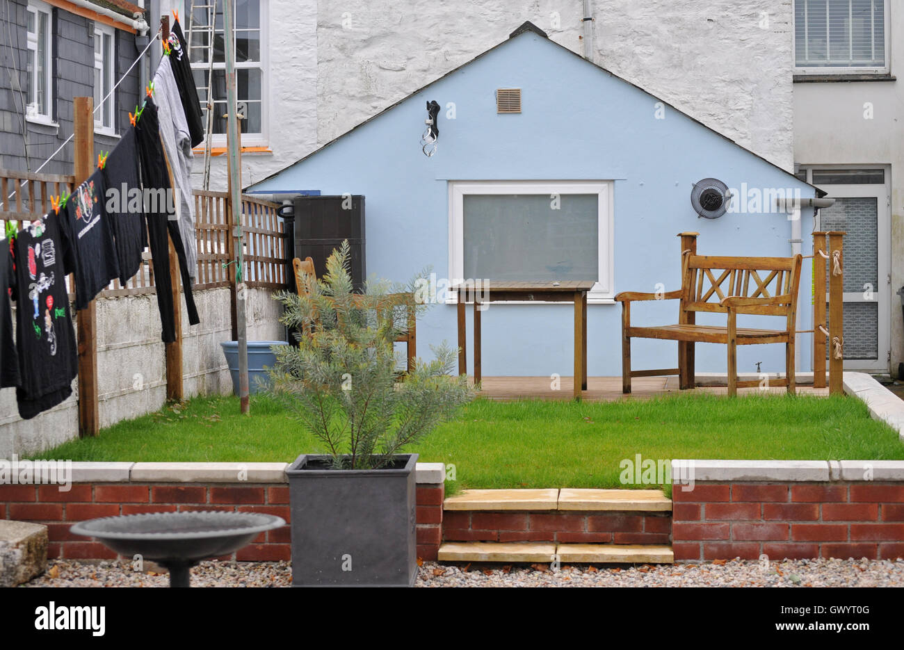 The back garden hi-res stock photography and images - Alamy