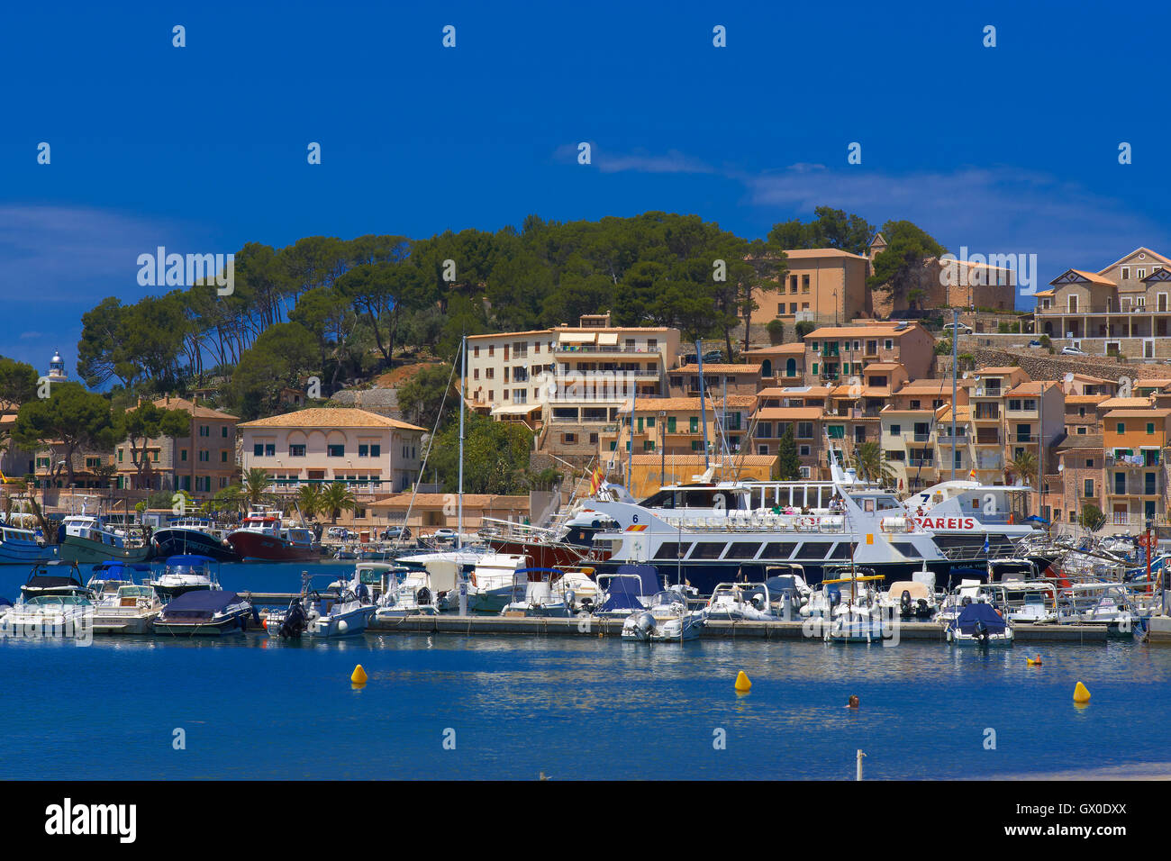 Soller, Marina, Harbour, Mallorca, Majorca, Balearic Islands ...
