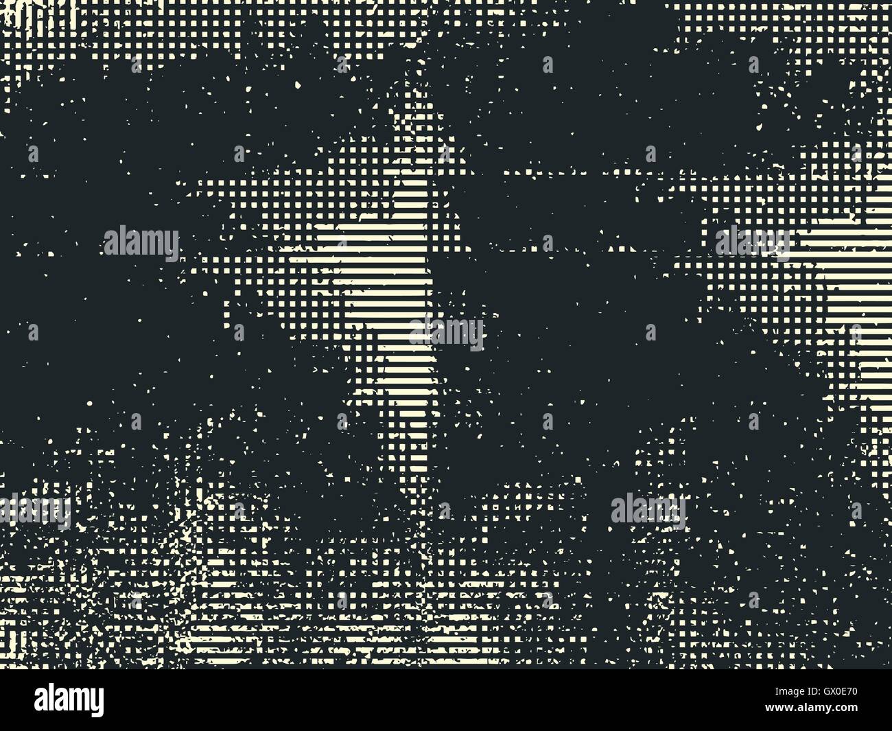 Abstract grunge vector background. Monochrome raster composition of ...