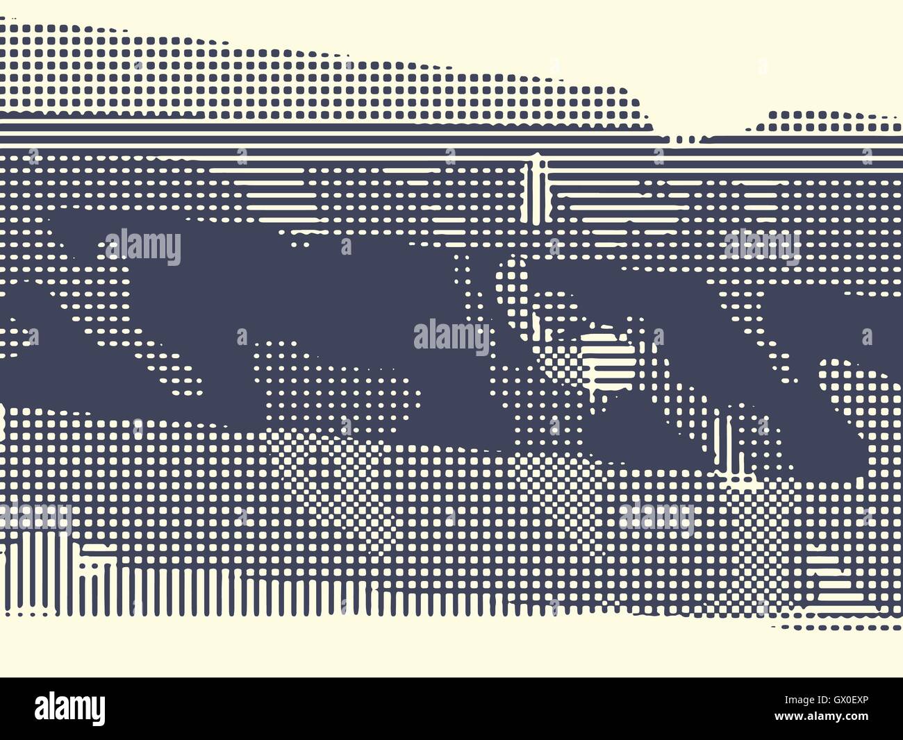 Raster printing elements Stock Vector Images - Alamy