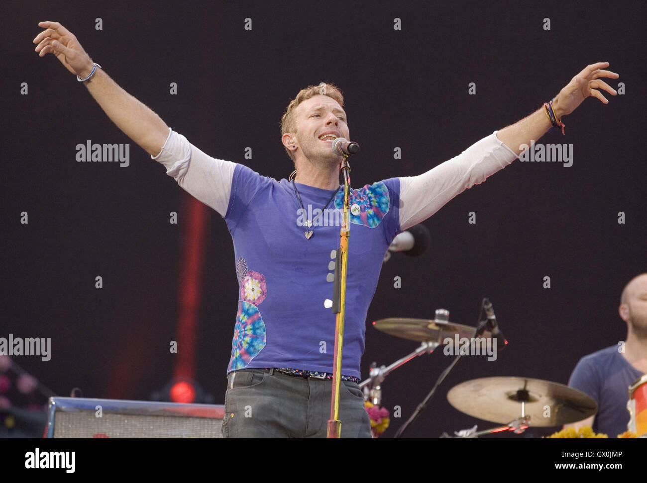 Coldplay perform live at Hampden Park Stadium in Glasgow, Scotland ...