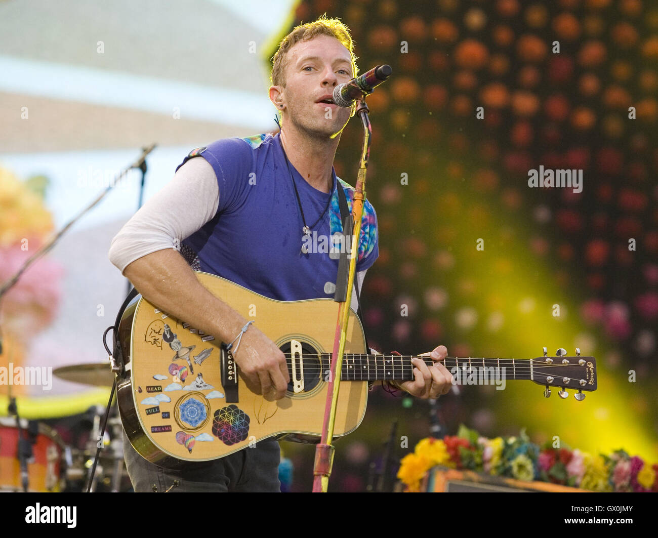 Chris Martin Yellow Live