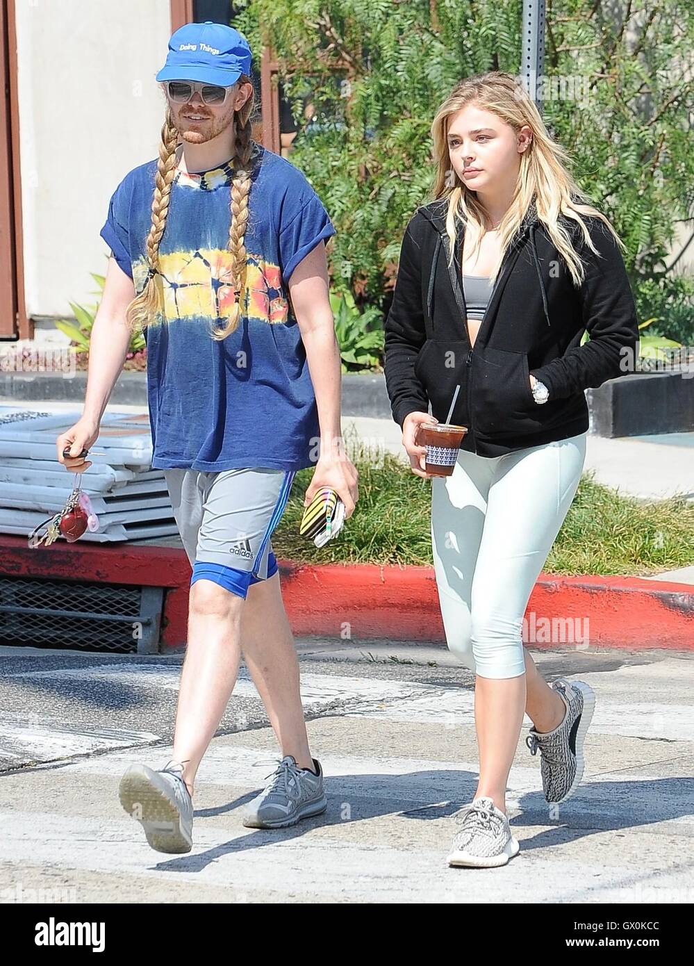 Chloe Grace Moretz out with her stylist friend Harvey Guillen Featuring ...