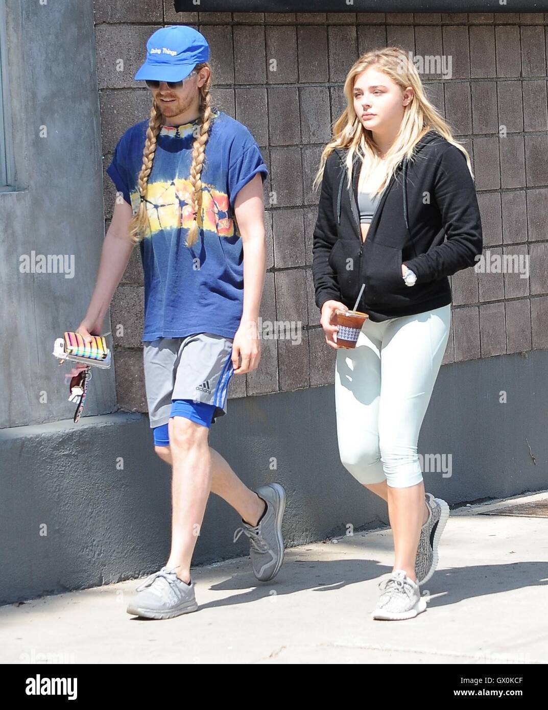 Chloe Grace Moretz out with her stylist friend Harvey Guillen Featuring ...
