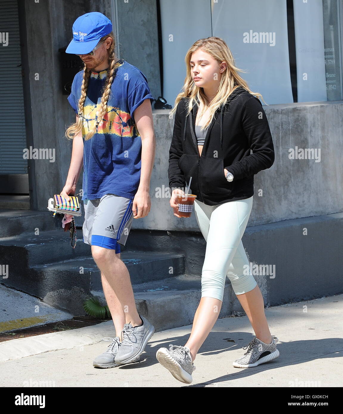 Chloe Grace Moretz out with her stylist friend Harvey Guillen Featuring ...