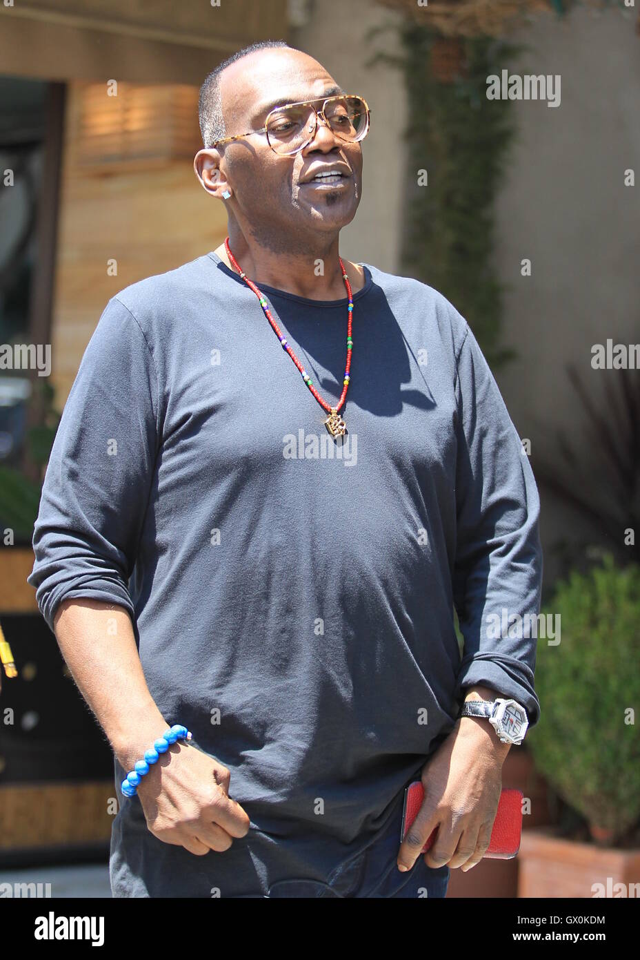 Randy Jackson goes for lunch in Beverly Hills Featuring: Randy Jackson ...