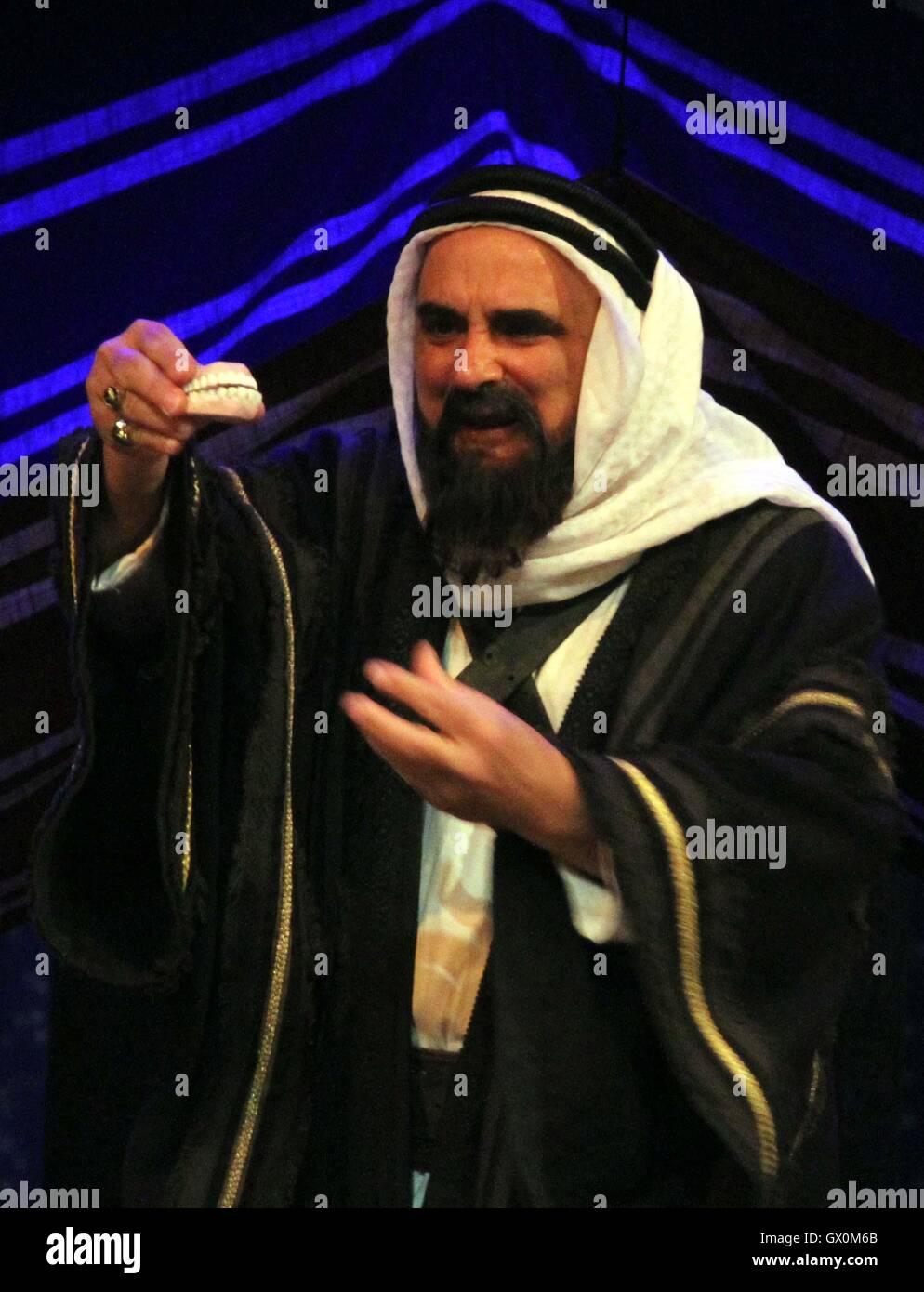 Joseph Fiennes performs as T. E. Lawrence in Terence Rattigan's play ...