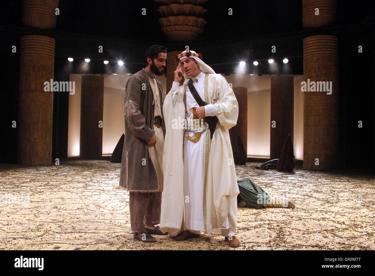 Joseph Fiennes performs as T. E. Lawrence in Terence Rattigan's play ...