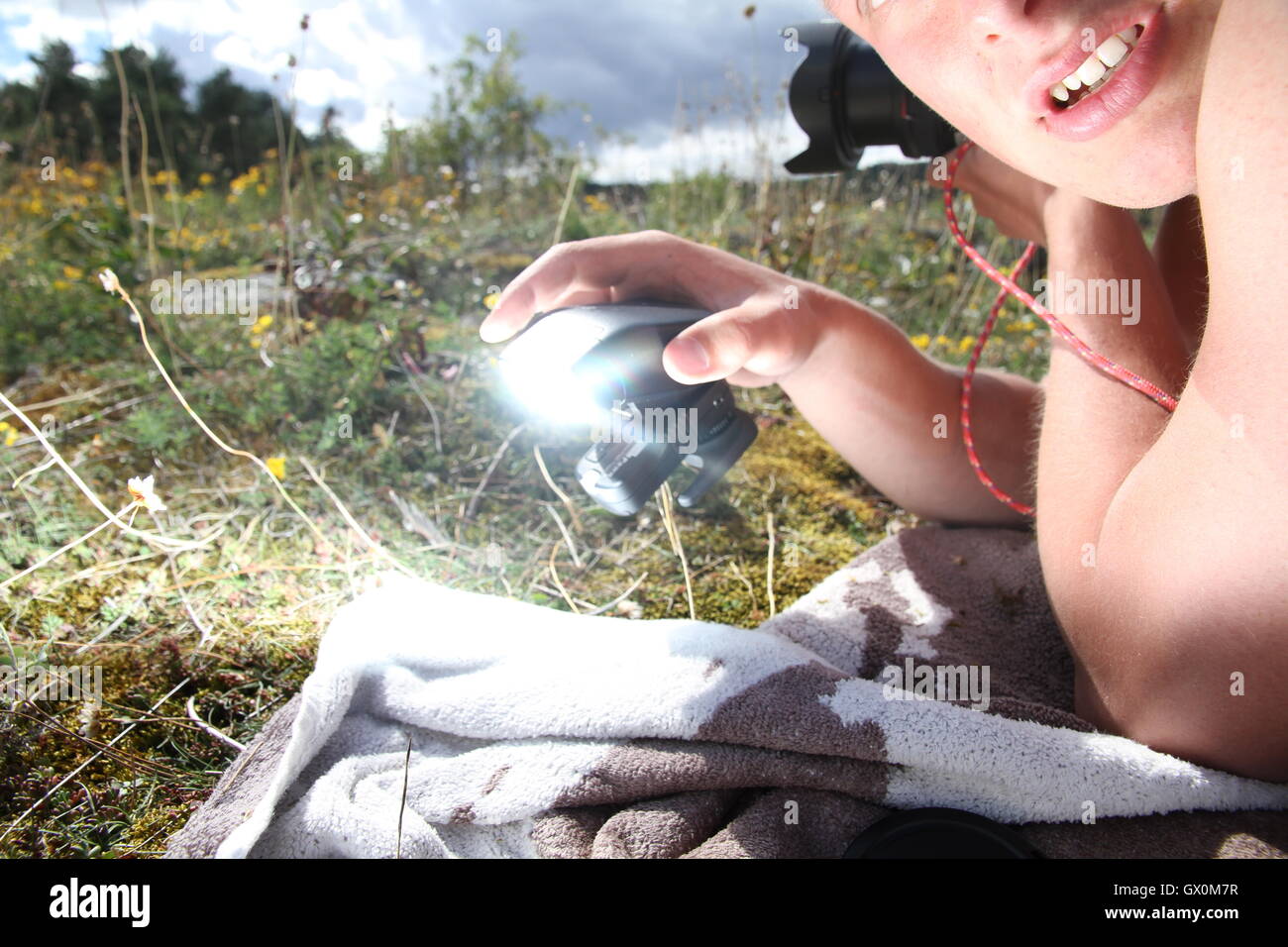 External flash flash light hi-res stock photography and images - Alamy