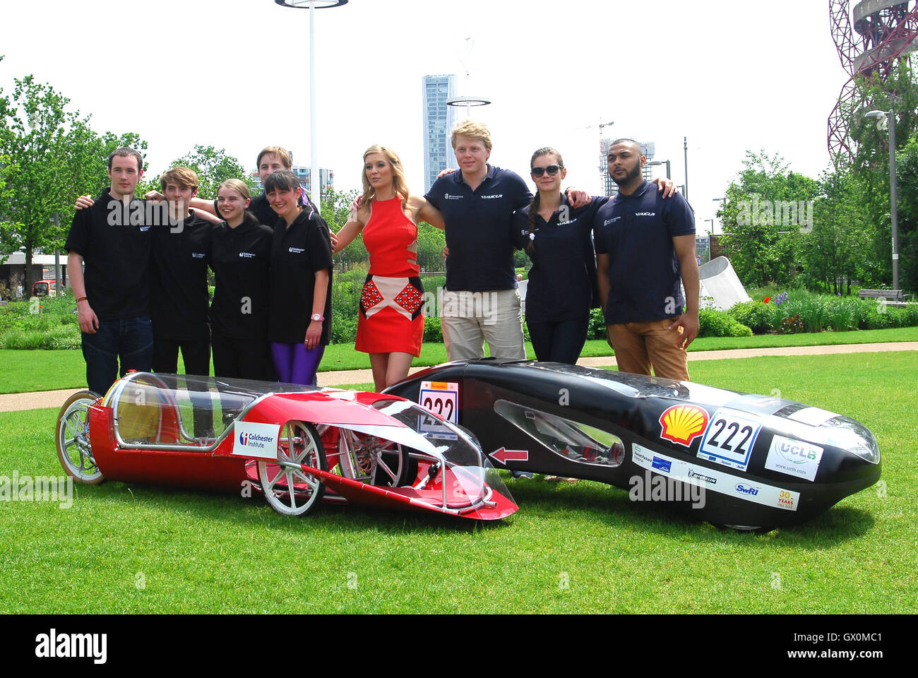 Rachel Riley meets engineering students from Shell Eco-marathon at ...