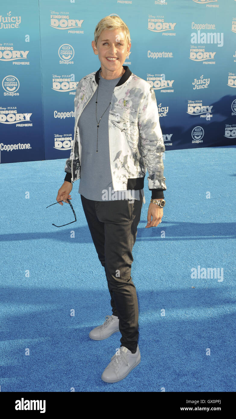 World premiere of Disney-Pixar's 'Finding Dory' at the El Capitan ...