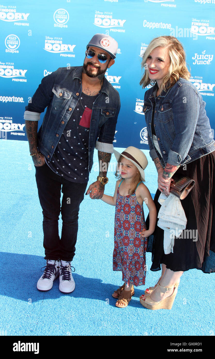 World premiere of Disney-Pixar's 'Finding Dory' at the El Capitan ...