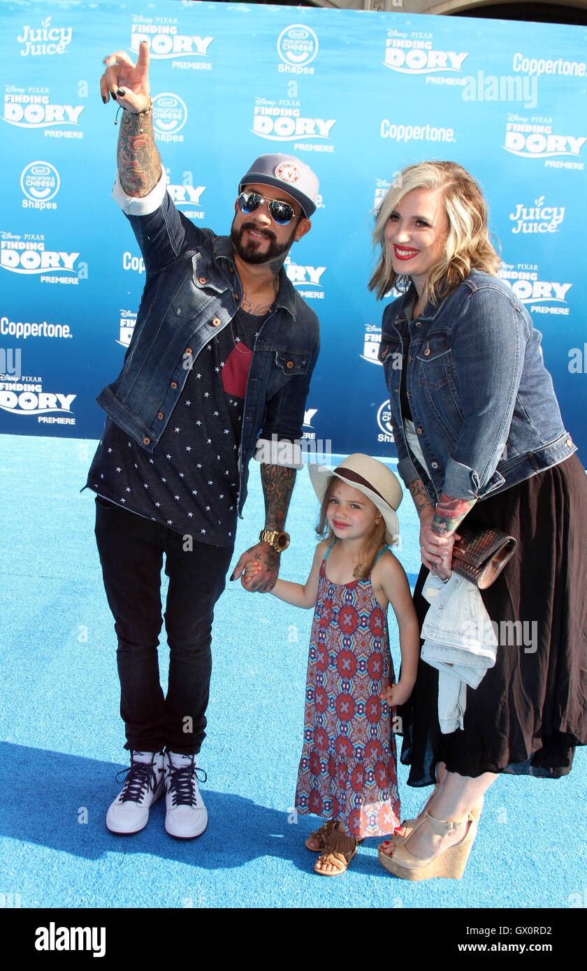 World premiere of Disney-Pixar's 'Finding Dory' at the El Capitan ...