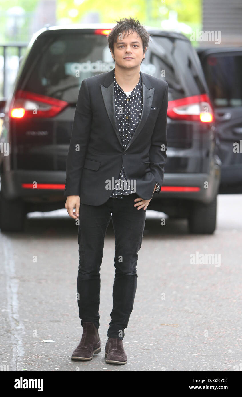 Jamie Cullum outside ITV Studios Featuring: Jamie Cullum Where: London ...