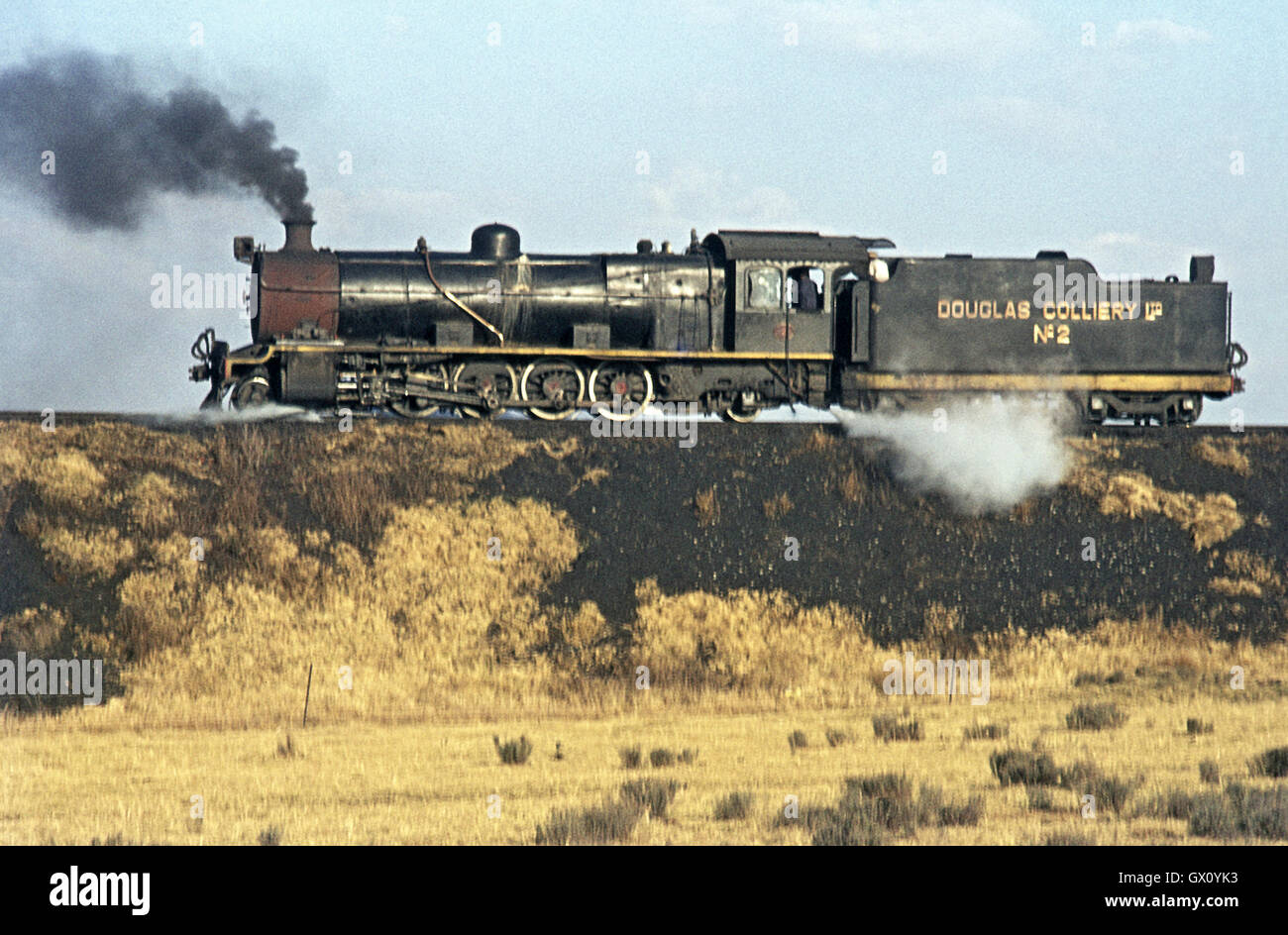 A handsome South African Railways 12A Class 4-8-2, specially built for ...