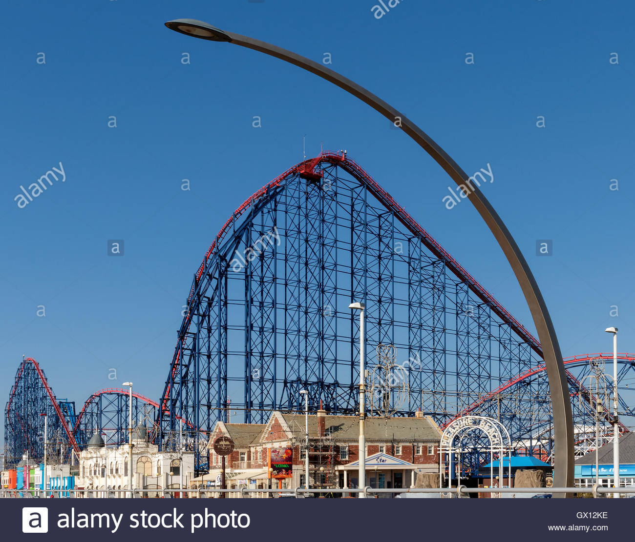 Blackpool Fairground Rides Stock Photos & Blackpool Fairground Rides ...