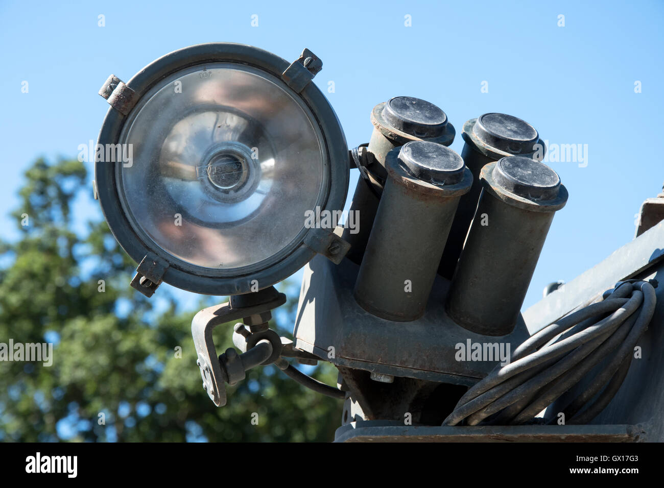 Military spotlight hi-res stock photography and images - Alamy