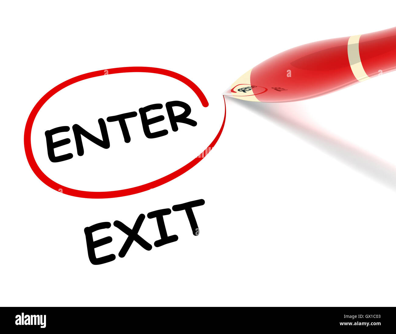 Door enter exit icon sign hi-res stock photography and images - Alamy