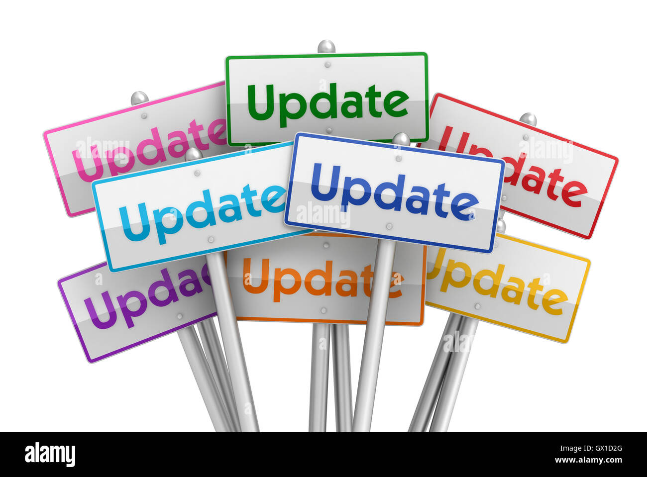 Update symbol hi-res stock photography and images - Alamy