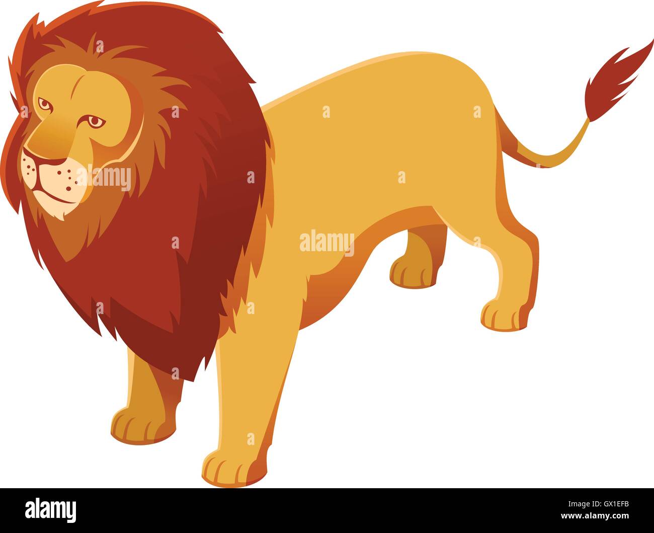 The lion king 3d Stock Vector Images - Alamy