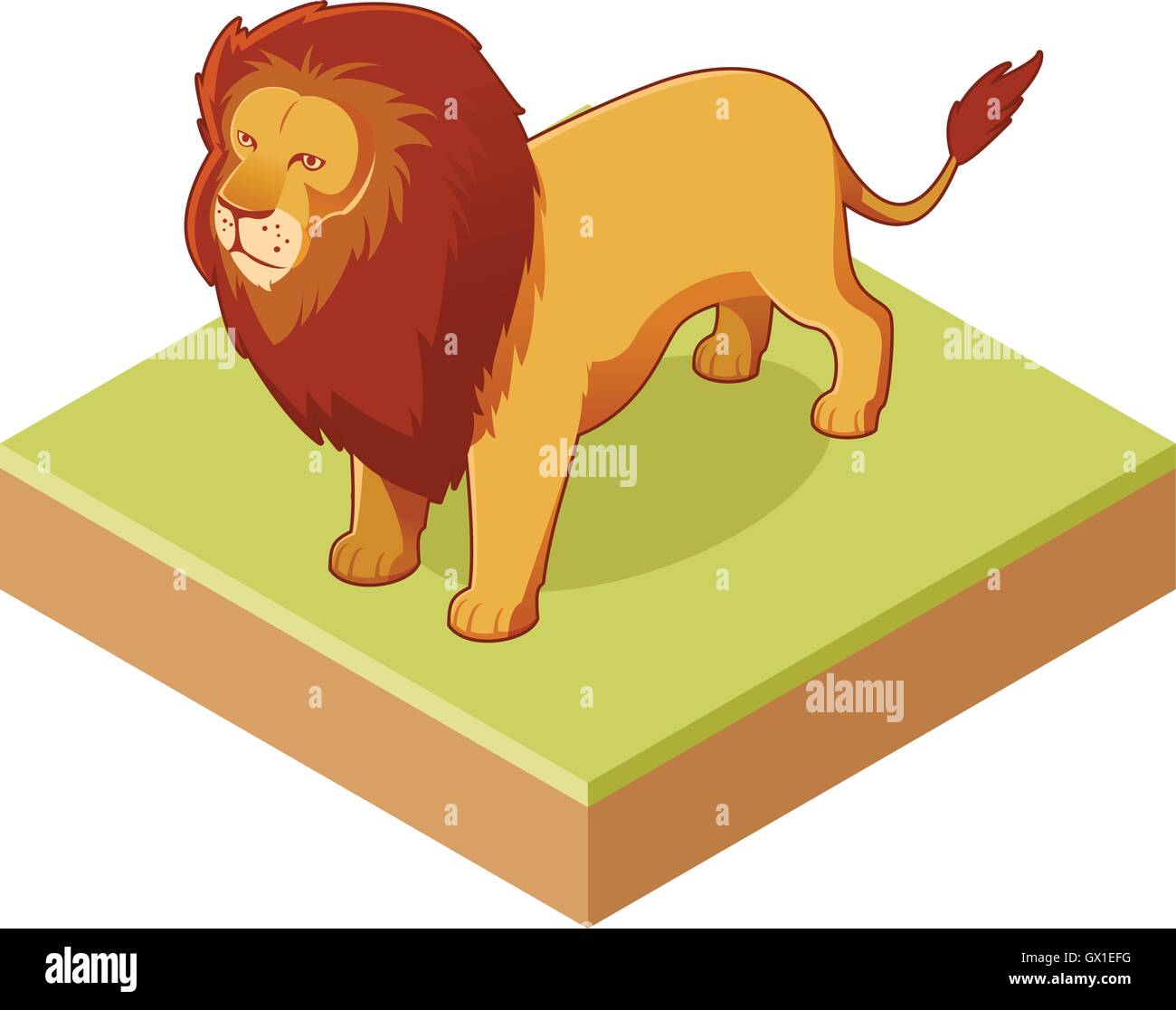 The lion king 3d Stock Vector Images - Alamy