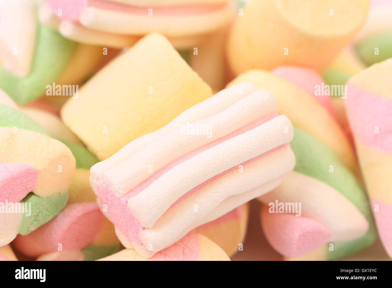 Different colorful marshmallow Stock Photo - Alamy