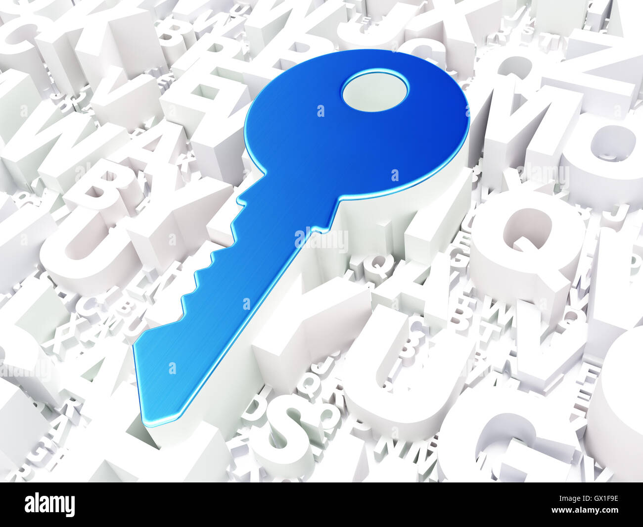 Security concept: Key on alphabet background Stock Photo - Alamy