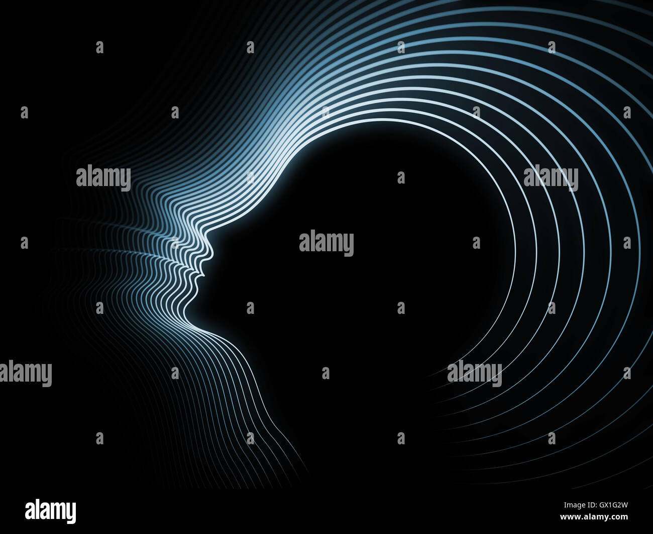 Soul Geometry Metaphor Stock Photo - Alamy