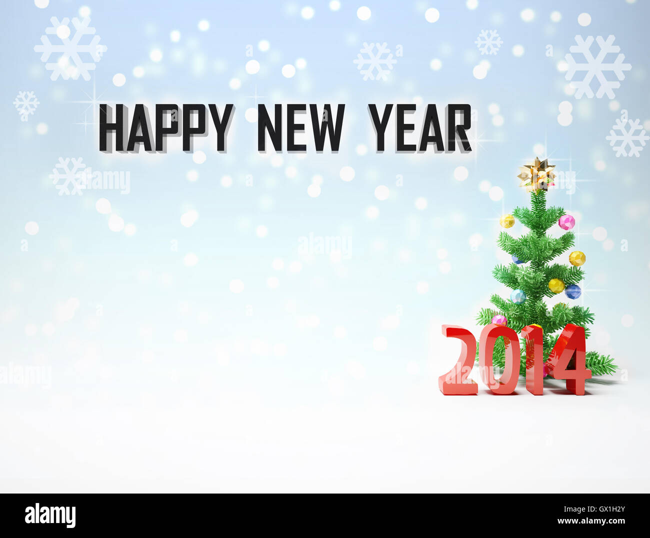 Happy new year 2014 Stock Photo - Alamy