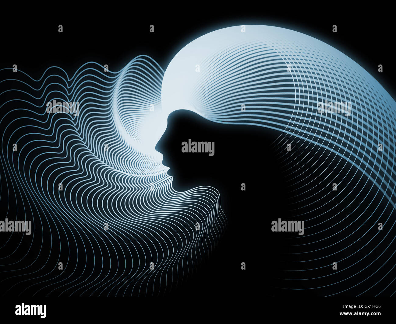 Soul Geometry Metaphor Stock Photo - Alamy