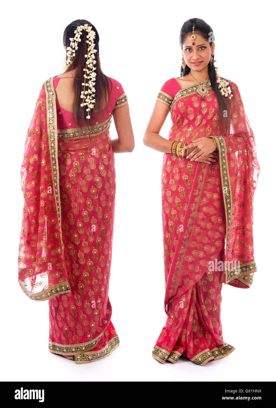 Indian girl model Cut Out Stock Images & Pictures - Alamy