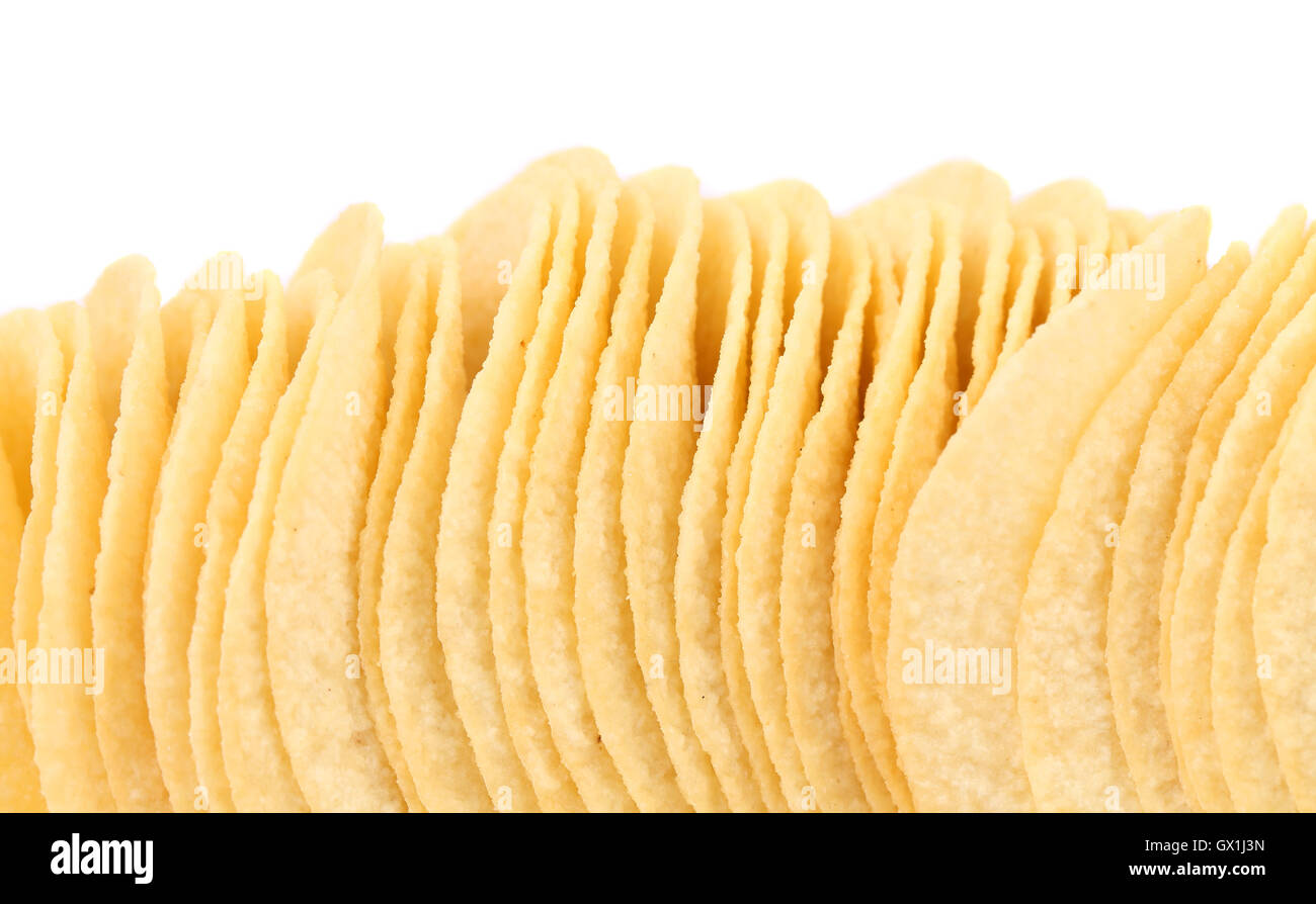 Background of potato chips Stock Photo - Alamy