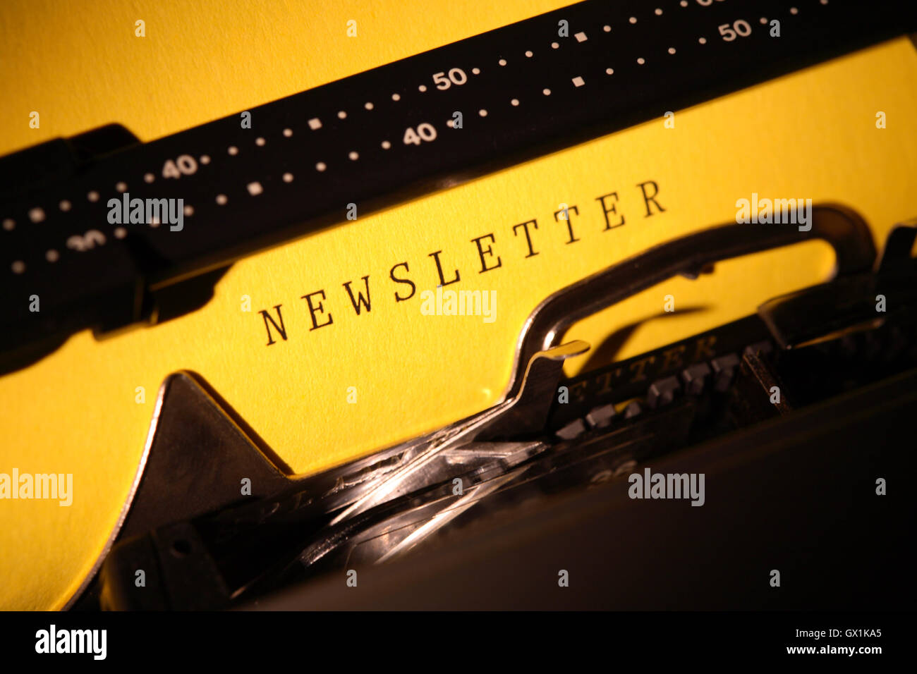 Newsletter creation hi-res stock photography and images - Alamy
