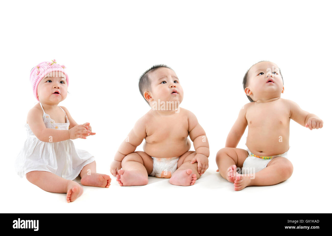 Asian white babies hi-res stock photography and images - Alamy