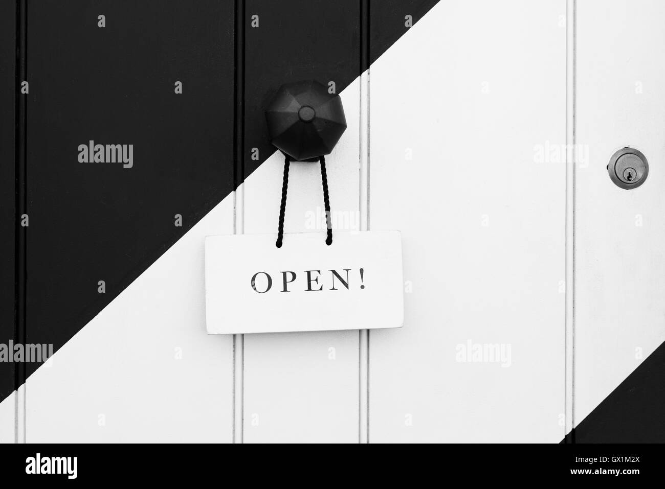Shape open Black and White Stock Photos & Images - Alamy