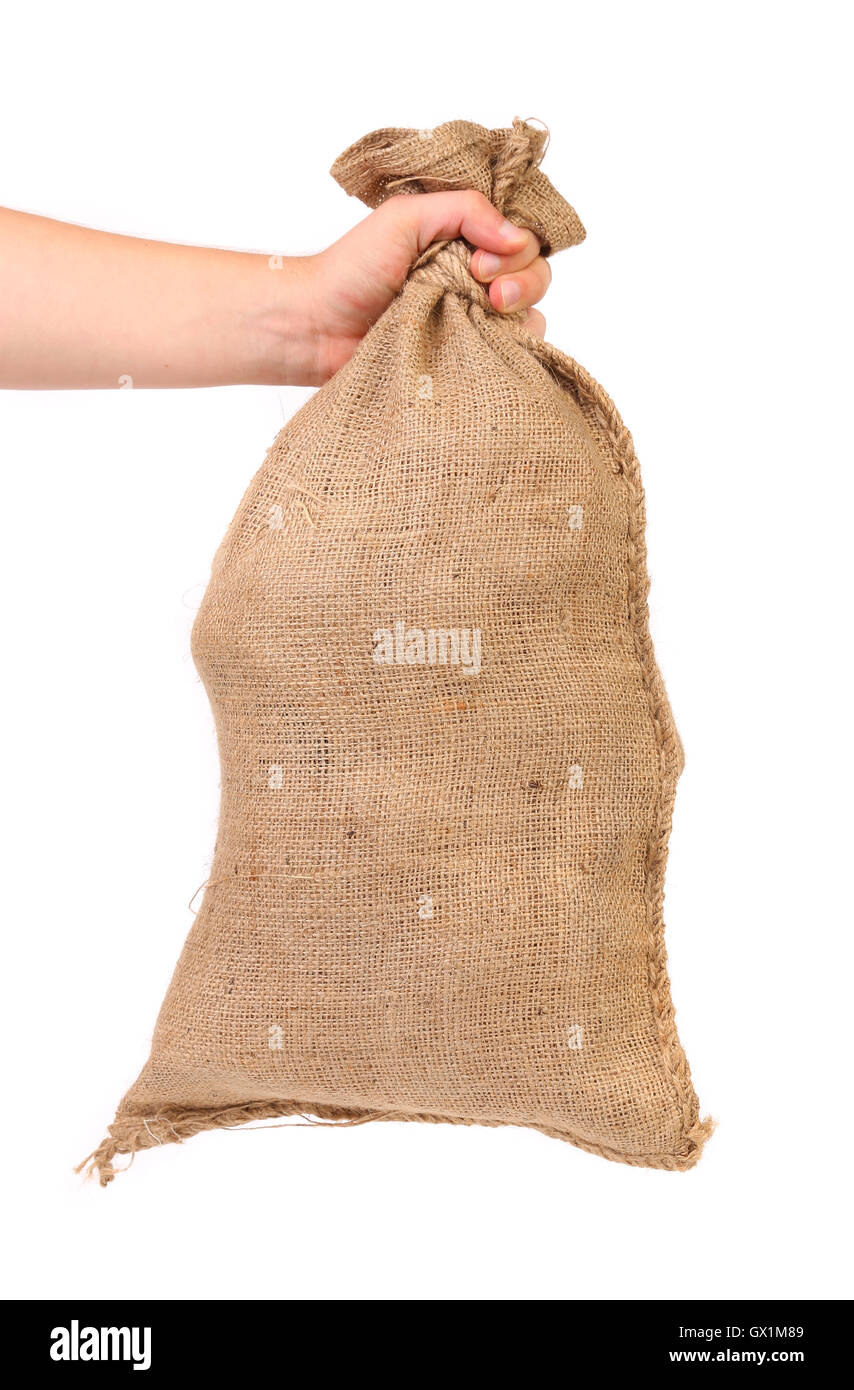 Hands holding material Cut Out Stock Images & Pictures - Alamy