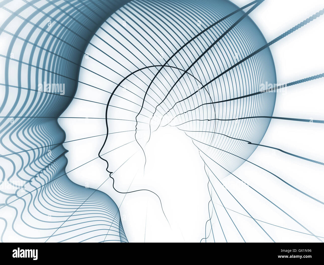 Paths of Soul Geometry Stock Photo - Alamy