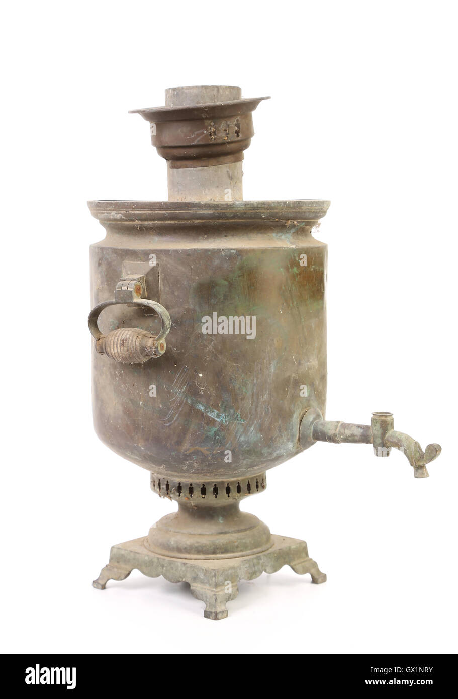 Old vintage samovar Stock Photo - Alamy