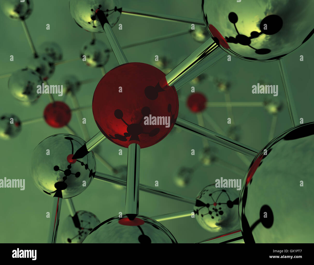 Molecular structure hi-res stock photography and images - Alamy