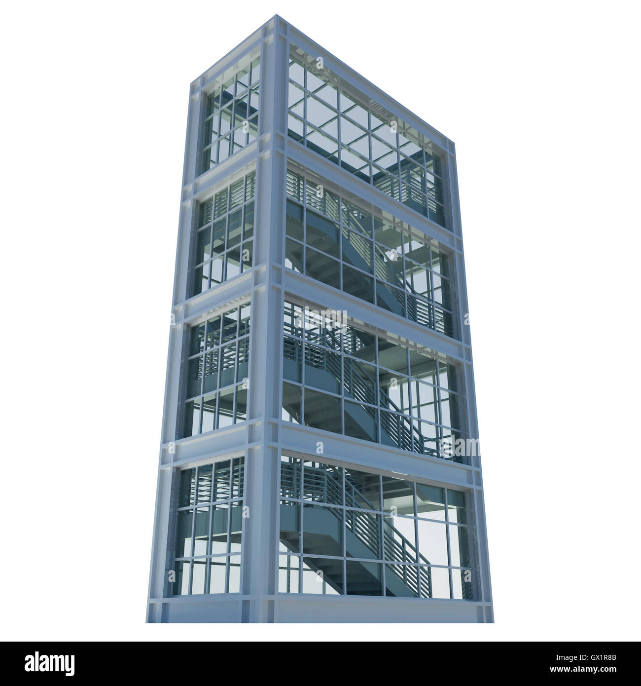 Reflection of windows Cut Out Stock Images & Pictures - Alamy