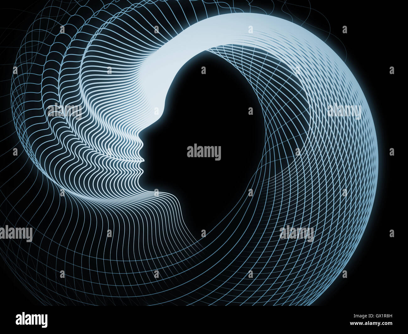 Soul Geometry Metaphor Stock Photo - Alamy
