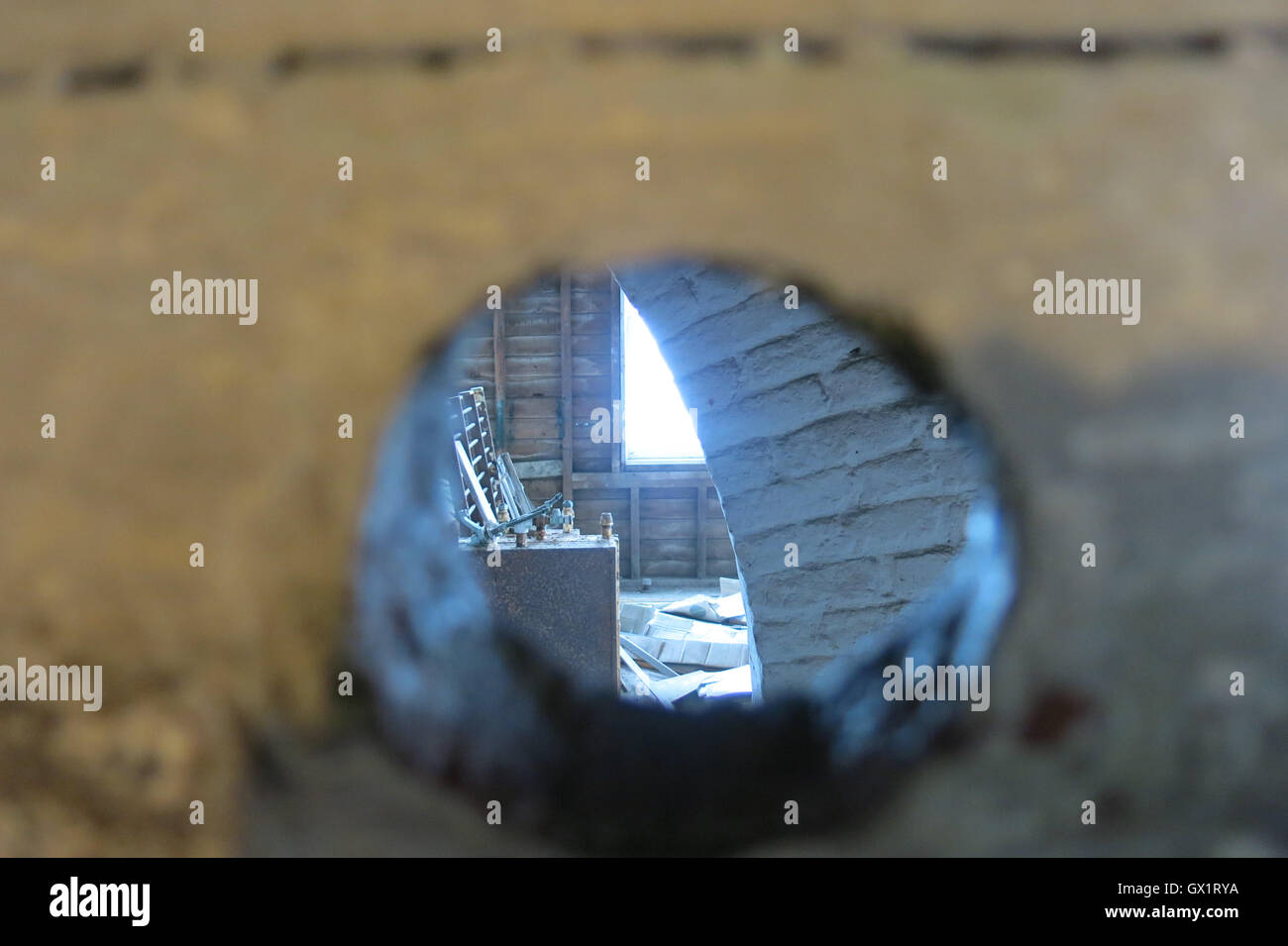 Alcatraz Prison Escape Hole