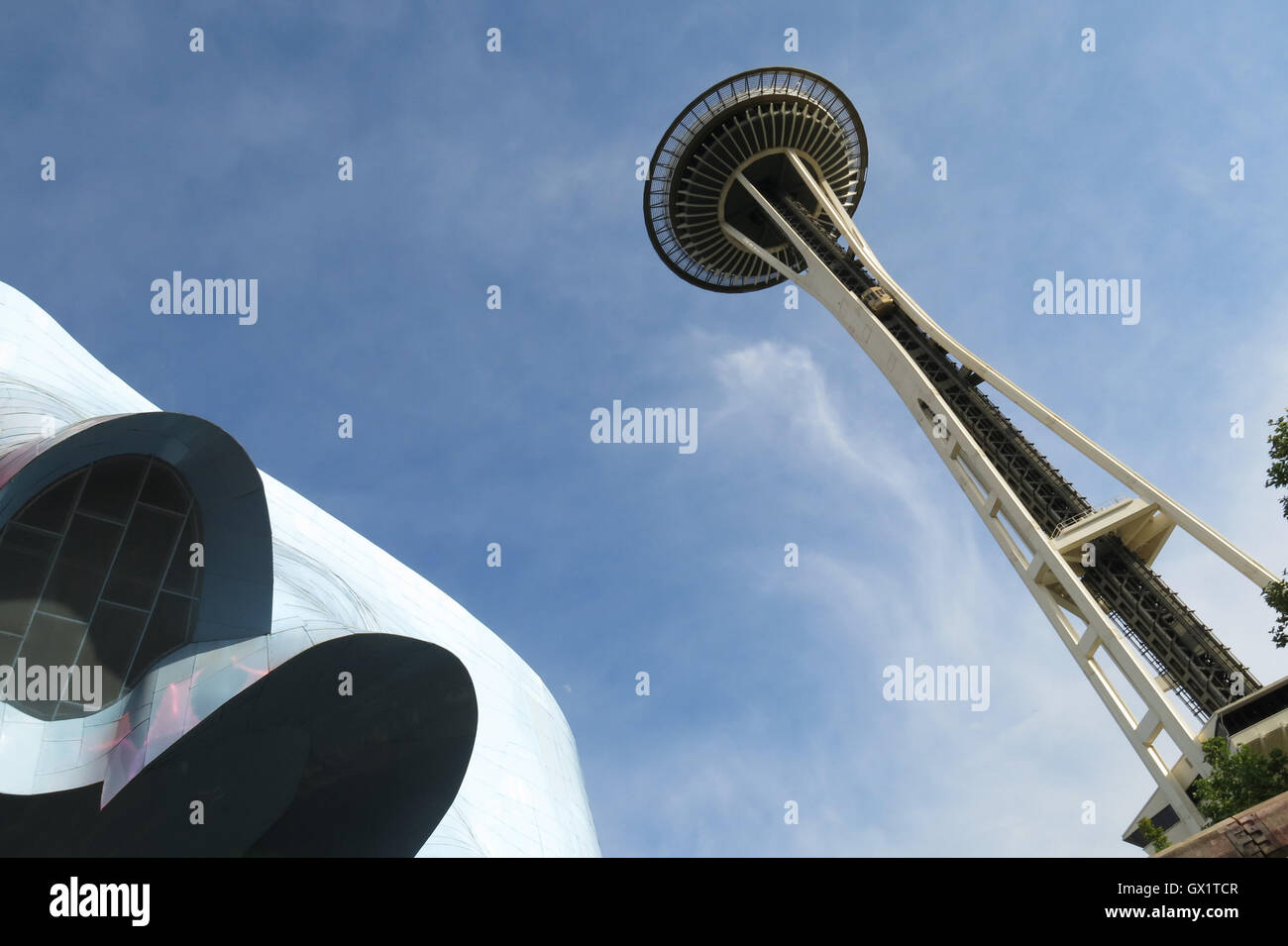 Architecture space needle abstract hi-res stock photography and images ...