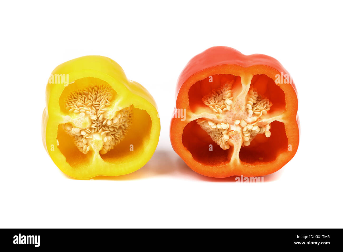 Cross section red capsicum hi-res stock photography and images - Alamy