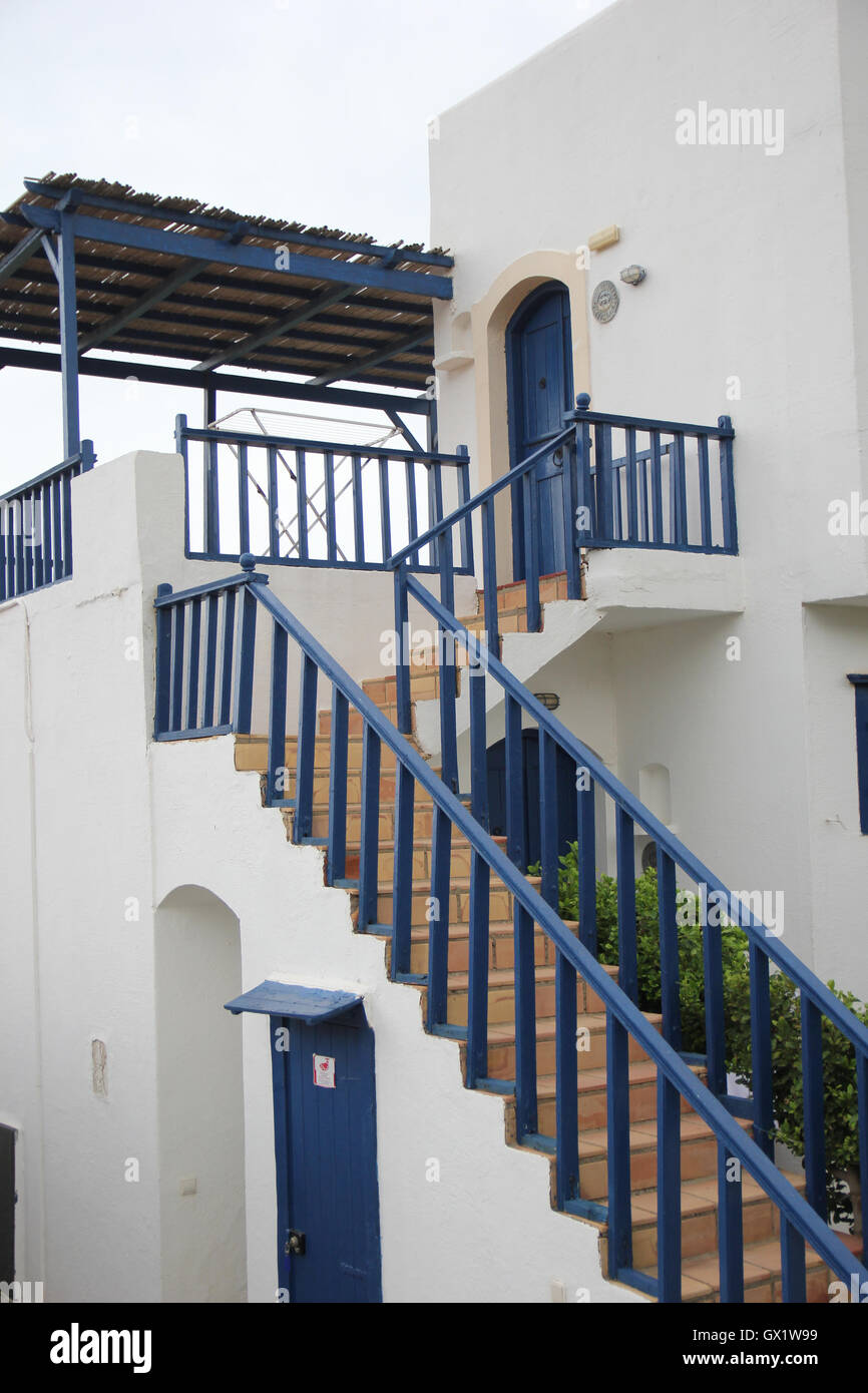 Traditional Greek house Stock Photo - Alamy